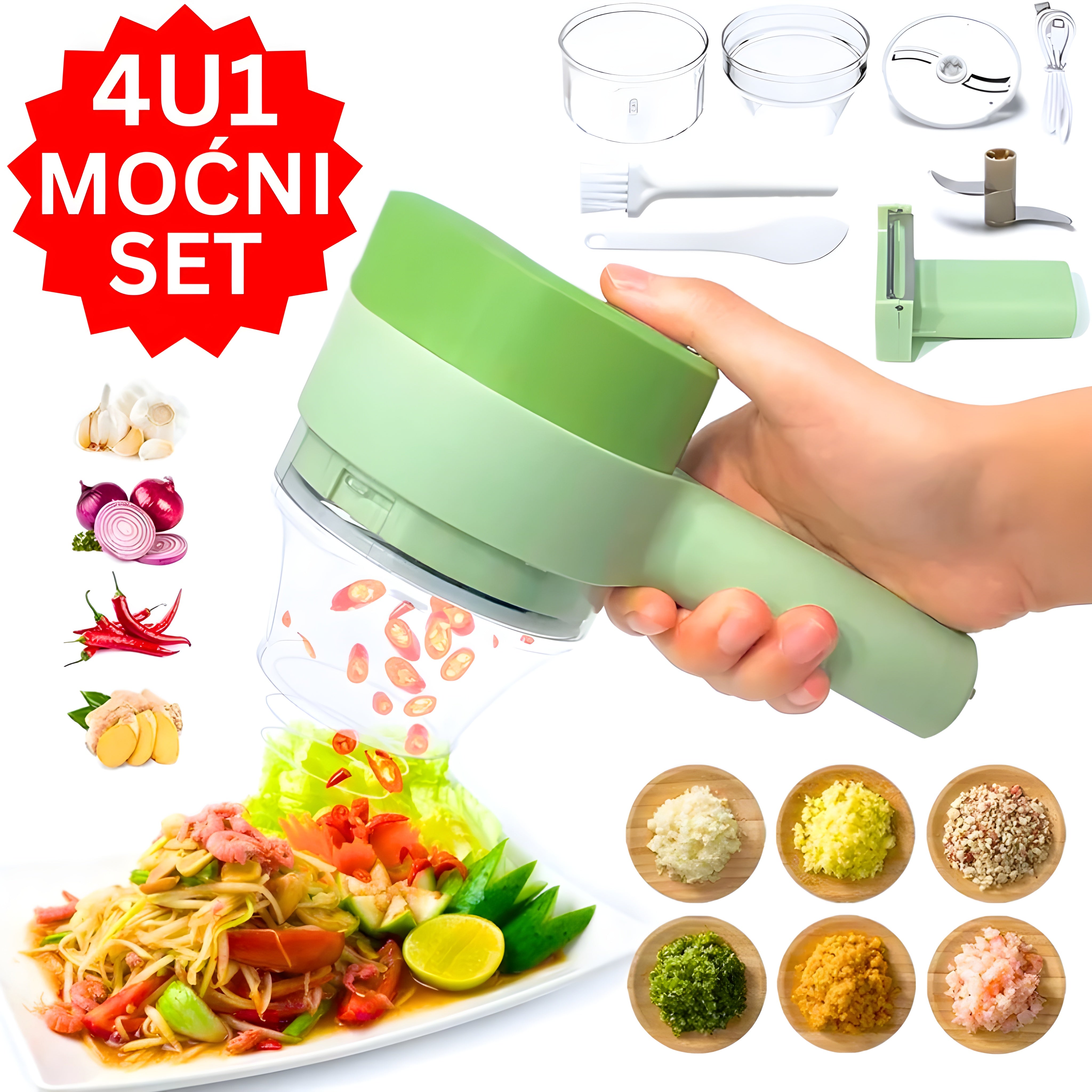 4U1 MoćniMIX - Električni Mini Secko – novo za vas